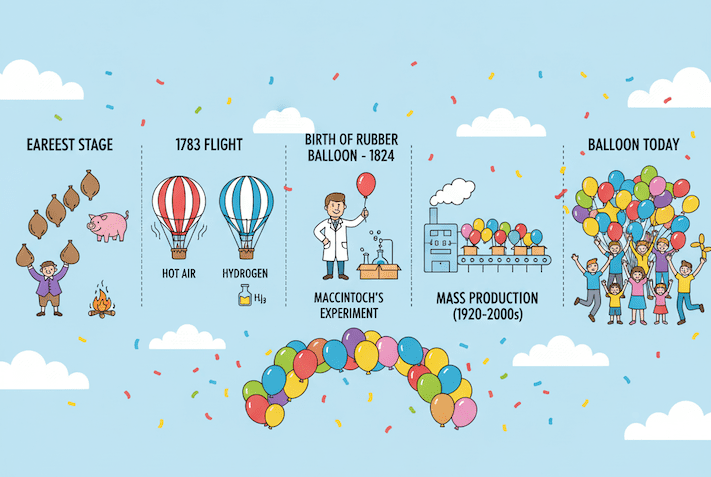 When were balloons invented - TakaraTec